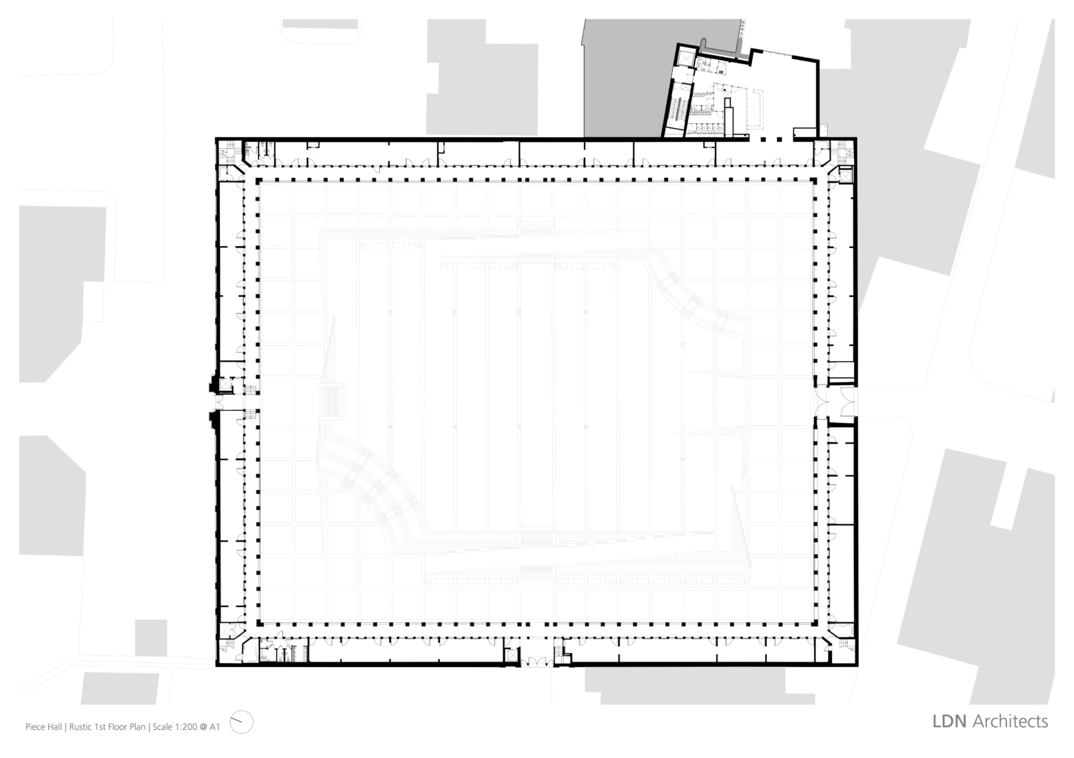 Transformational restoration of the Piece Hall in Halifax by LDN Architects