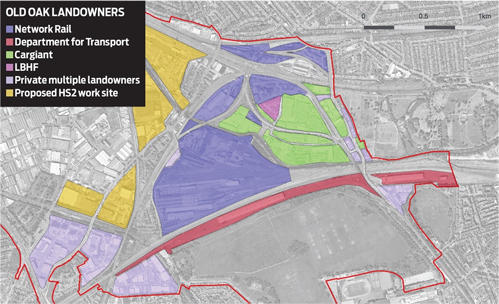 Shake-up for Old Oak Common masterplan after loss of Cargiant plot