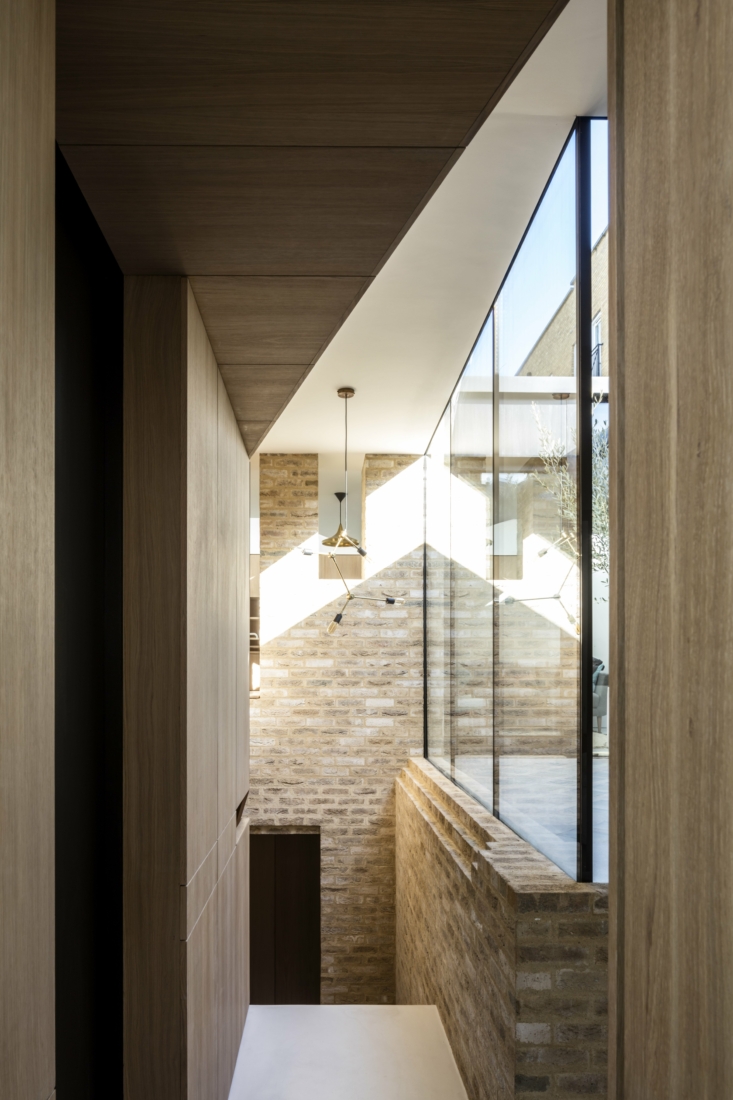 Hayhurst and Co completes light-filled windowless house on backland site