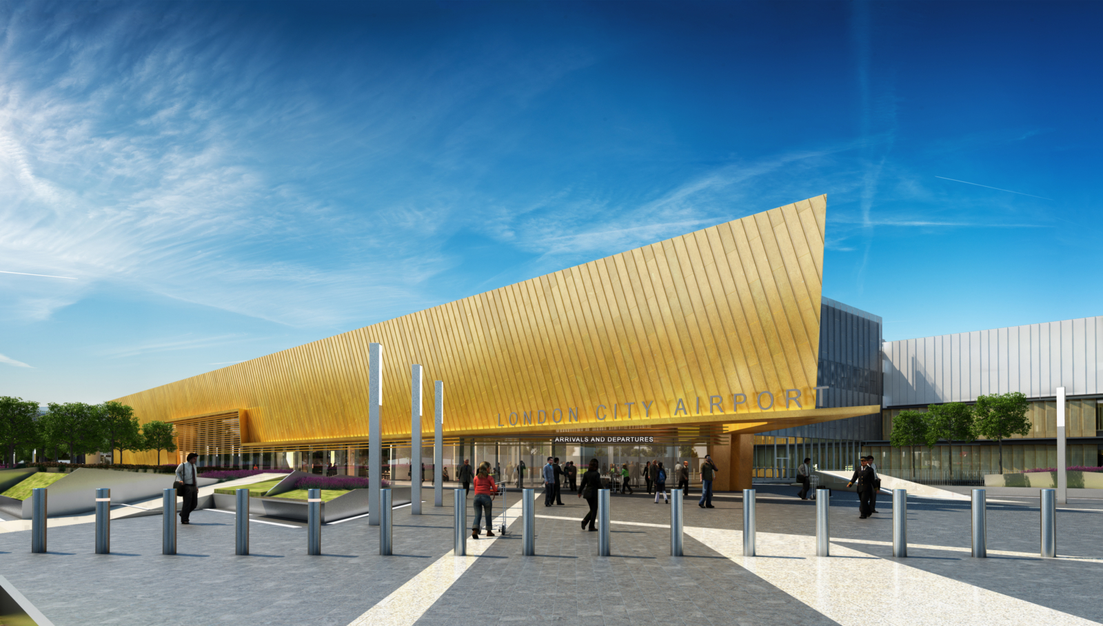 Pascall + Watson reveals new images of £344m London City Airport ...