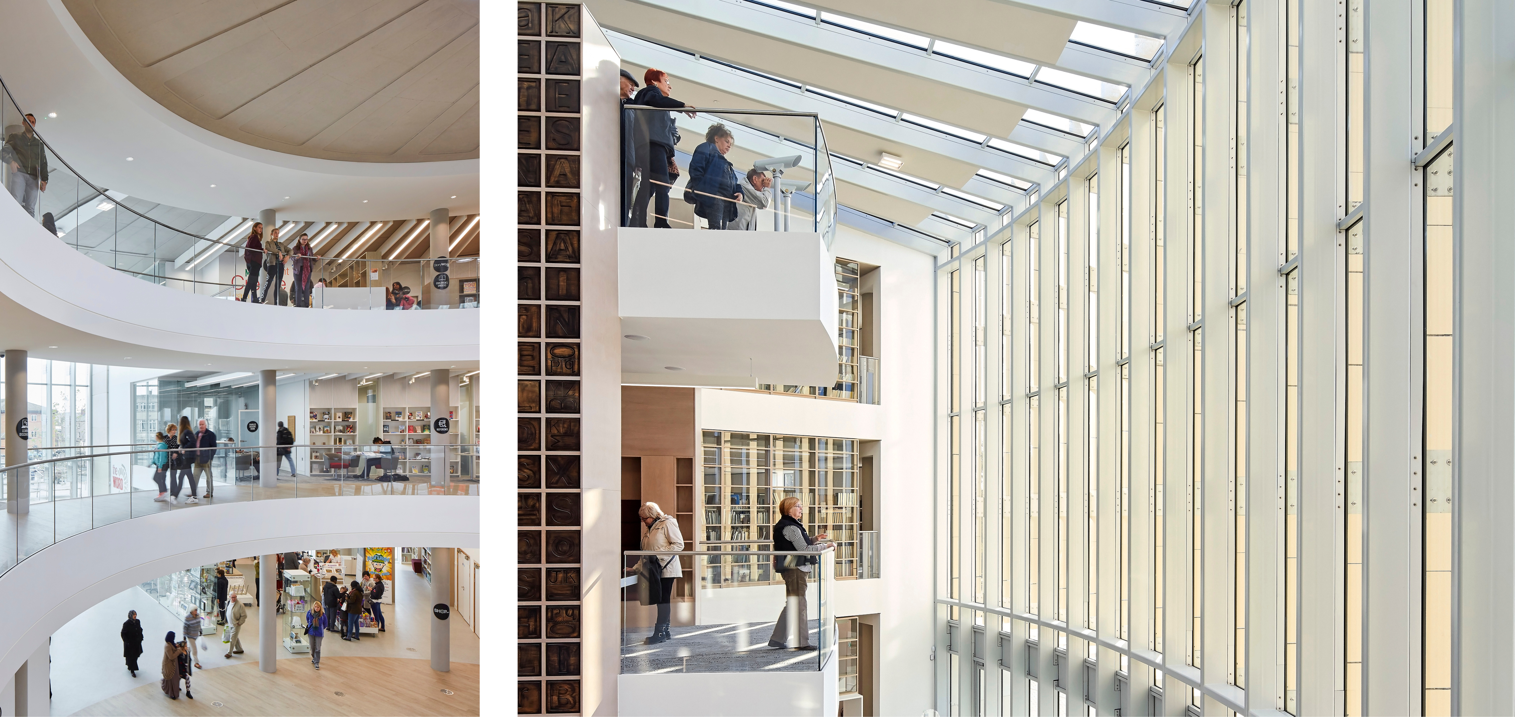 A library for the 21st century: The Word by FaulknerBrowns