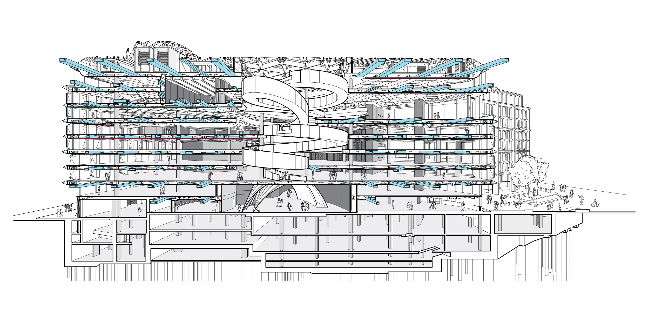 Building study: Foster ramps it up at Bloomberg