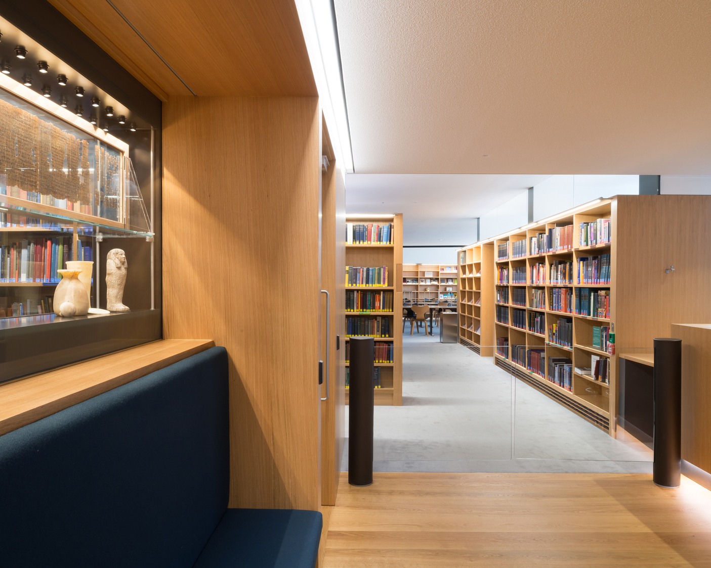 MICA Architects completes underground library at The Queen’s College ...