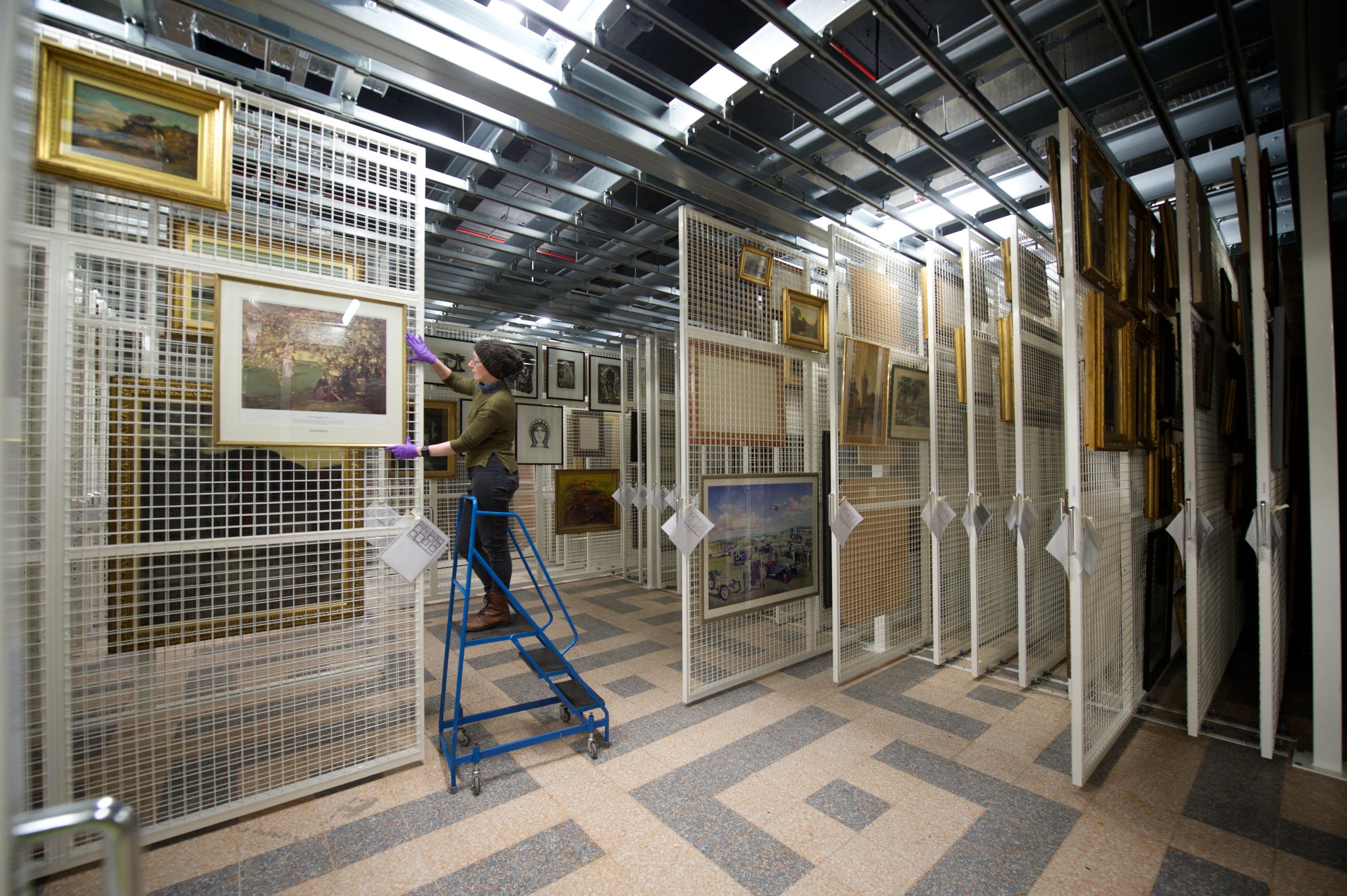 Collective Architecture completes underground museum storage facility ...