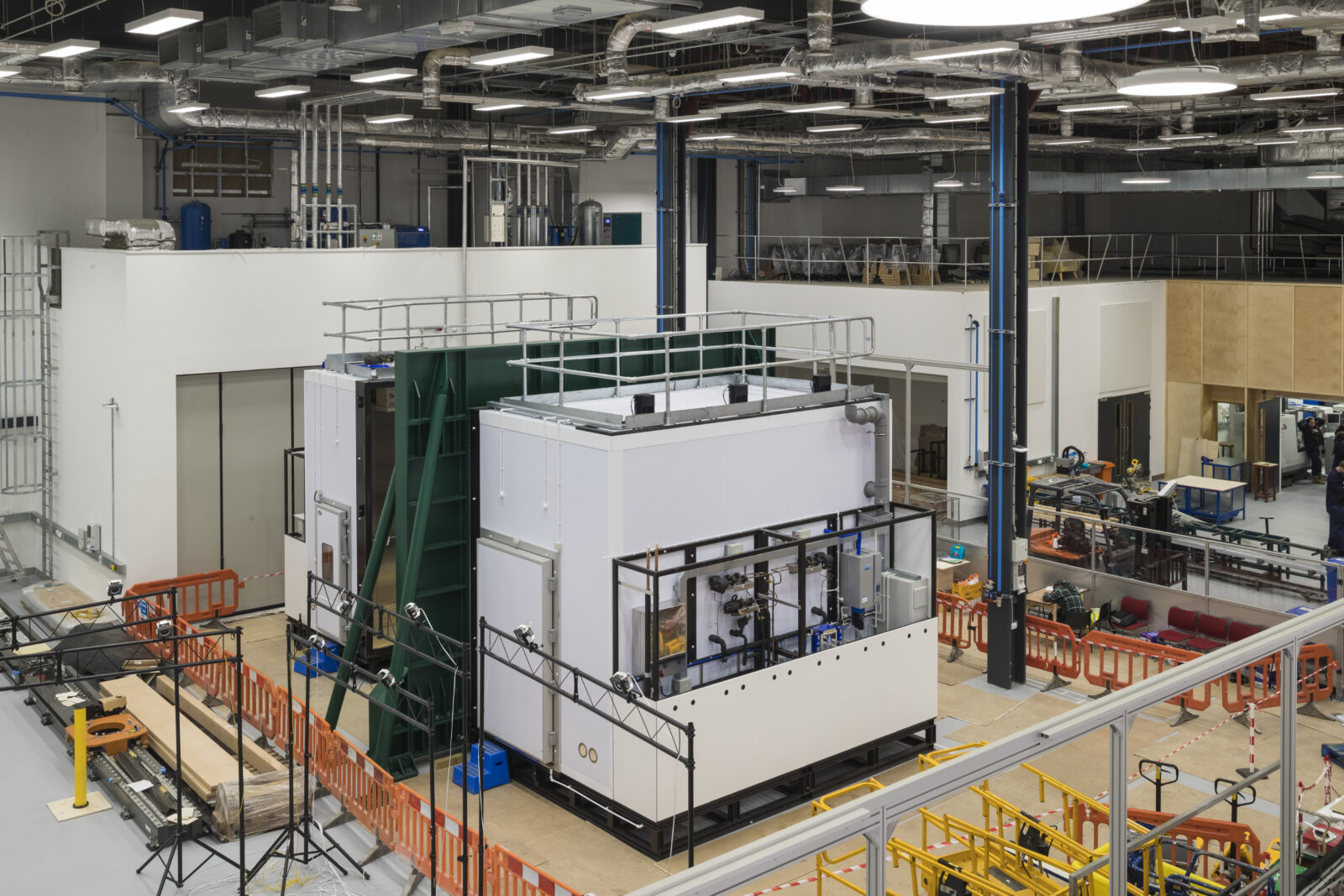 Hawkins\Brown’s Bartlett robotics lab at Here East unveiled