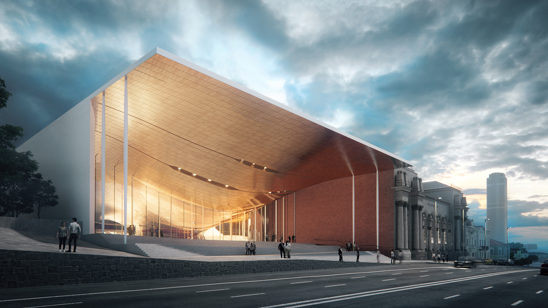 Zaha Hadid Architects wins Russian concert hall contest