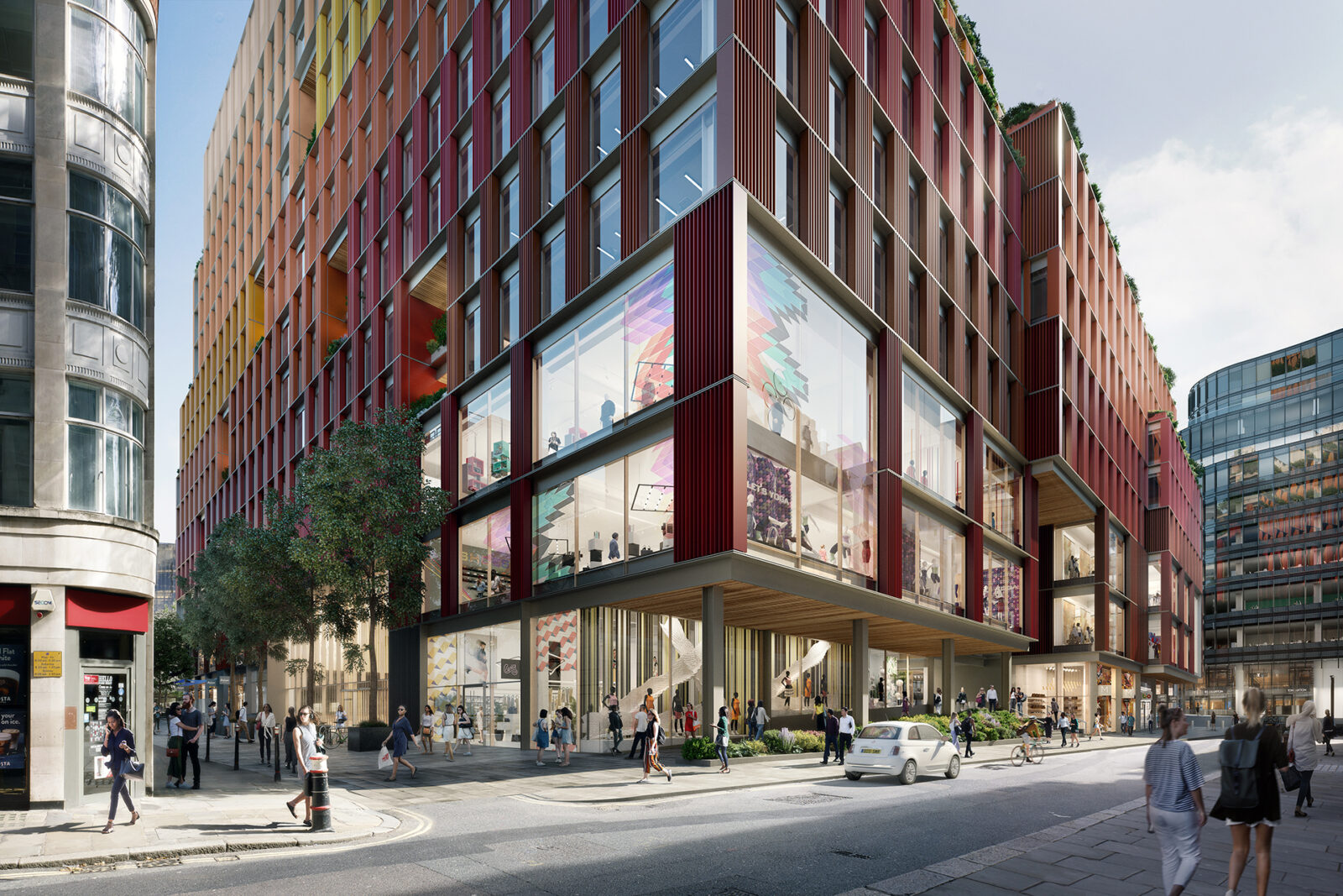 AHMM reveals ‘adventure in colour’ to replace 1-2 Broadgate