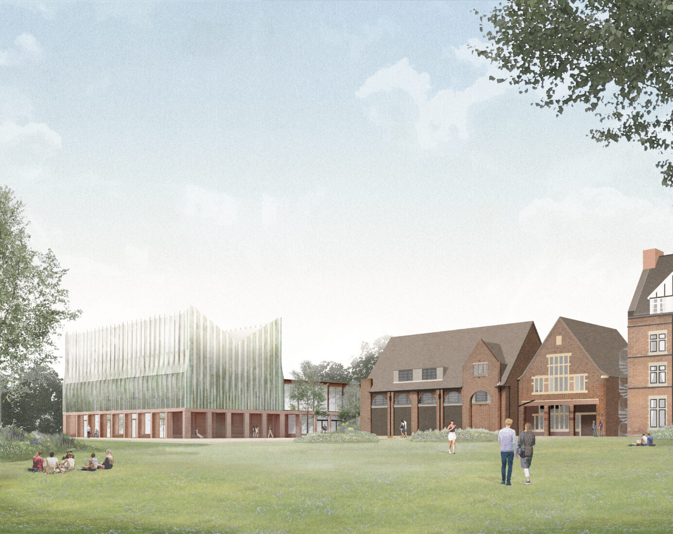Feilden Fowles wins planning for £8m Cambridge University dining hall