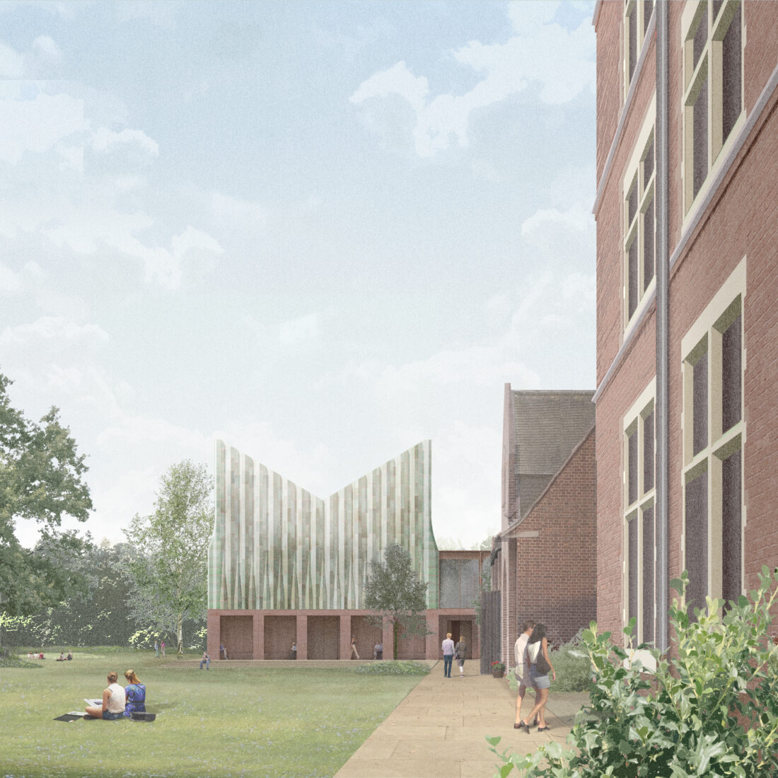 Feilden Fowles wins planning for £8m Cambridge University dining hall