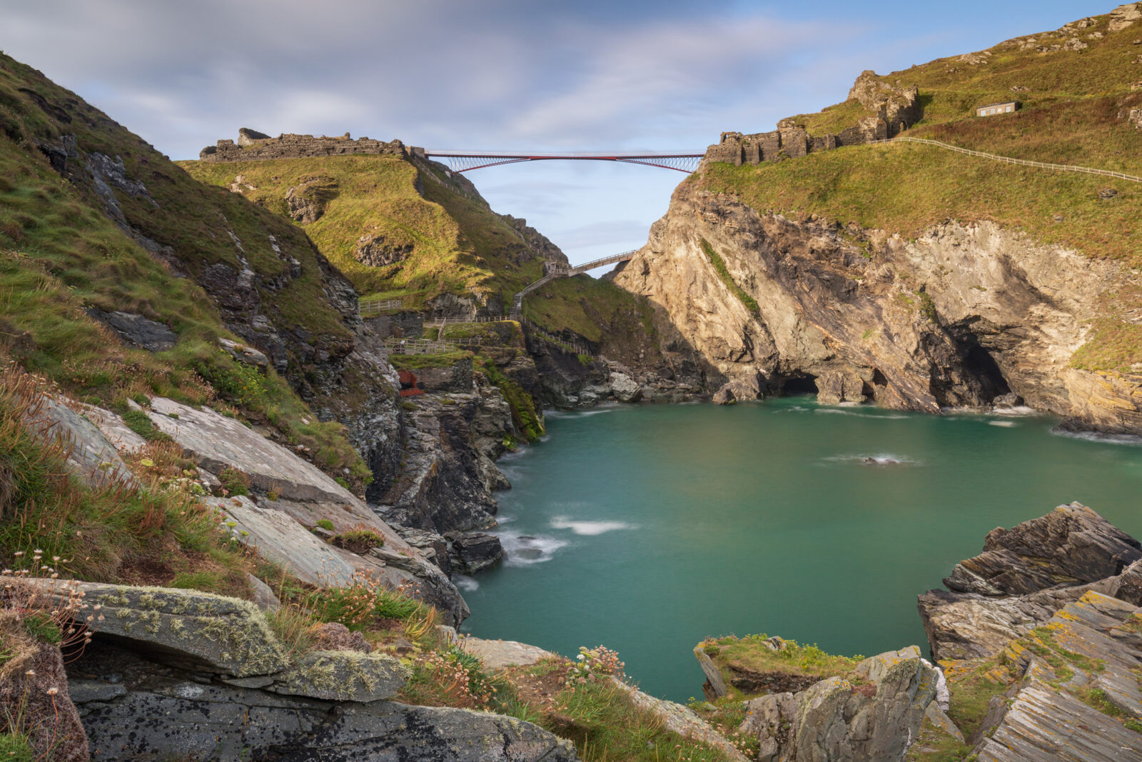 Tintagel Castle double-cantilevered bridge to open this weekend