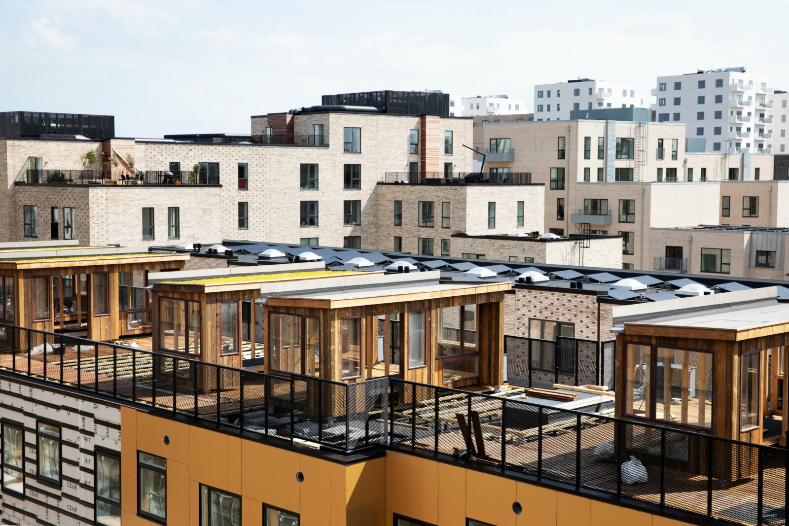 Old into new: Recycled bricks form facade of Copenhagen housing project
