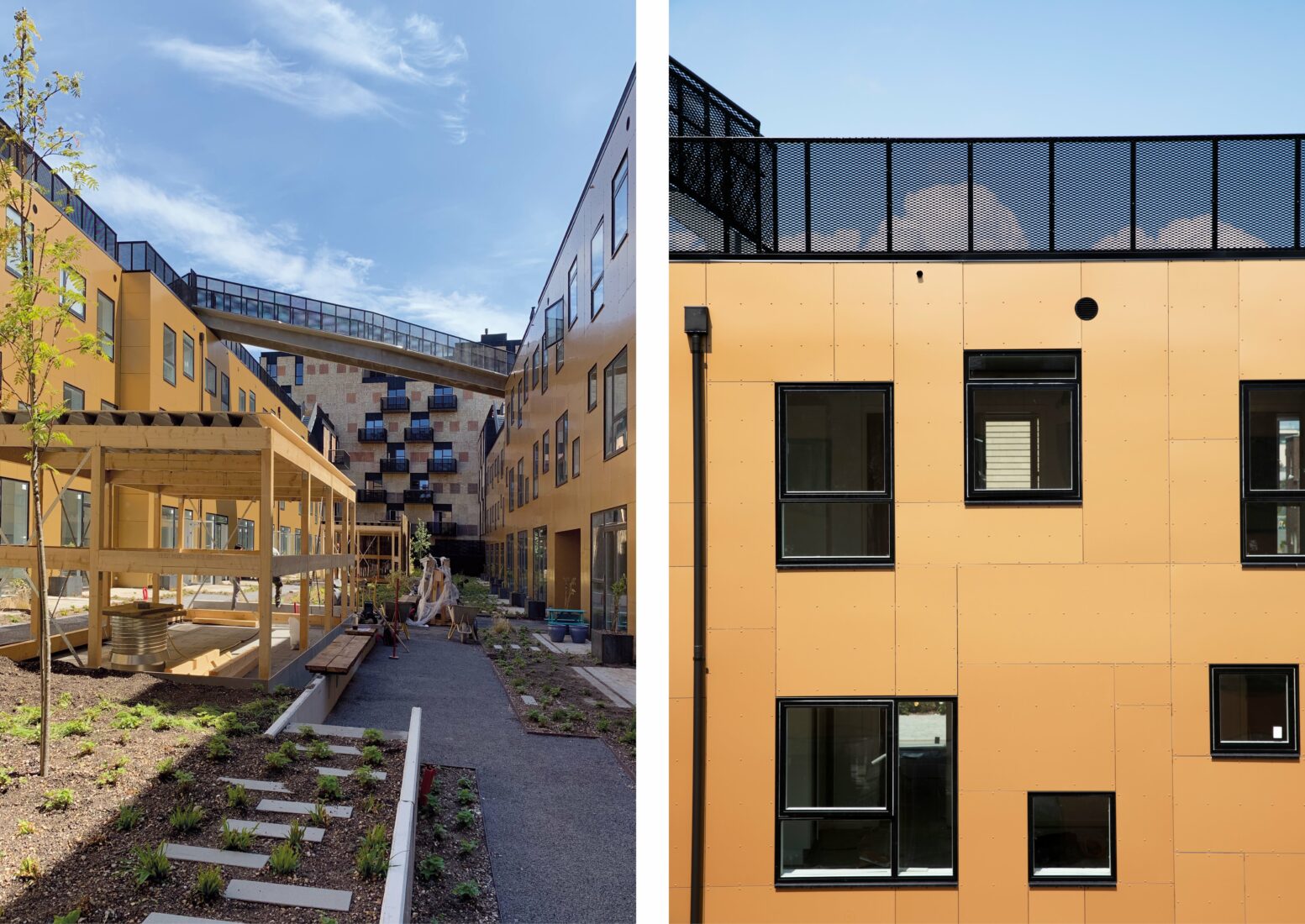 Old into new: Recycled bricks form facade of Copenhagen housing project