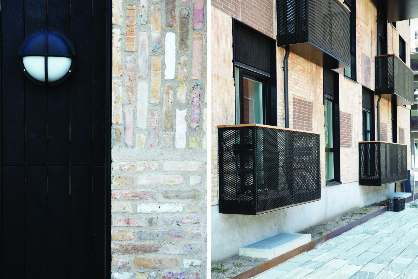 Old into new: Recycled bricks form facade of Copenhagen housing project