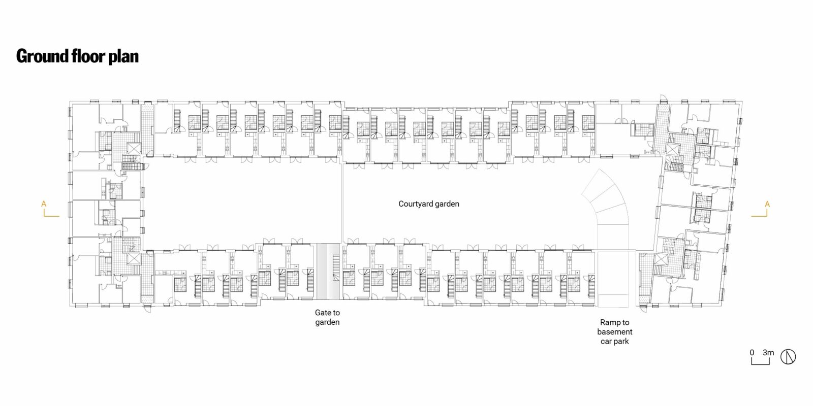 Old into new: Recycled bricks form facade of Copenhagen housing project