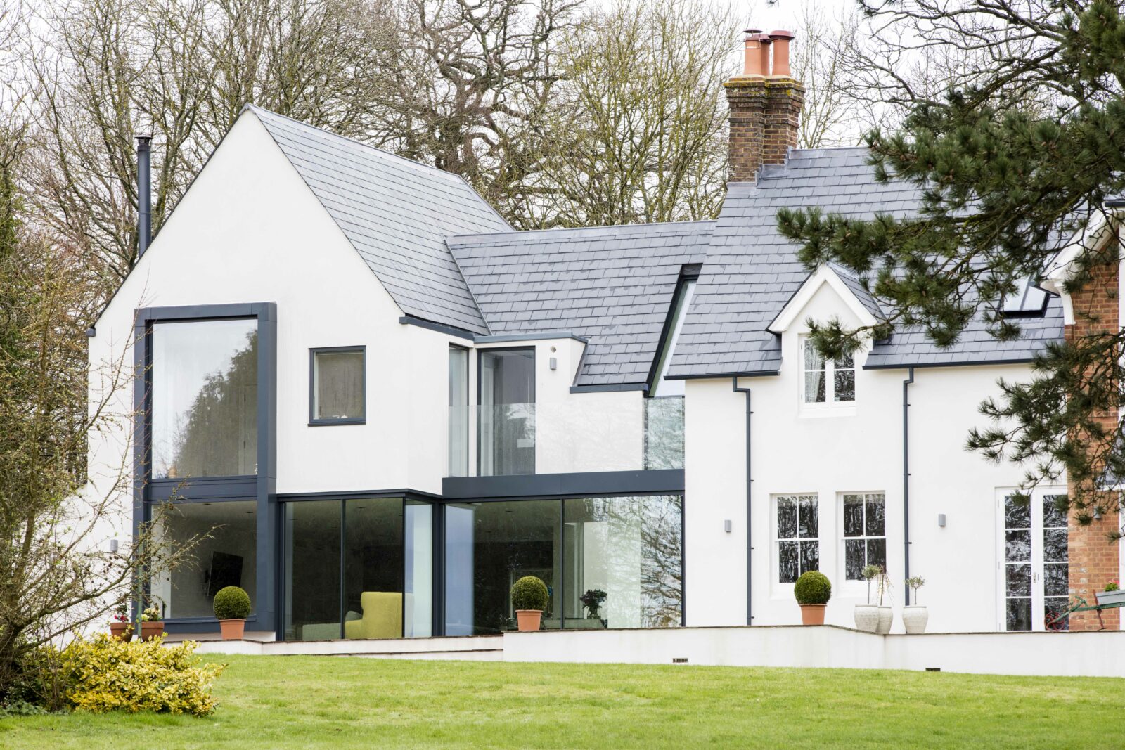 Kentish rectory-turned-house extended and refurbished by Minifie Architects