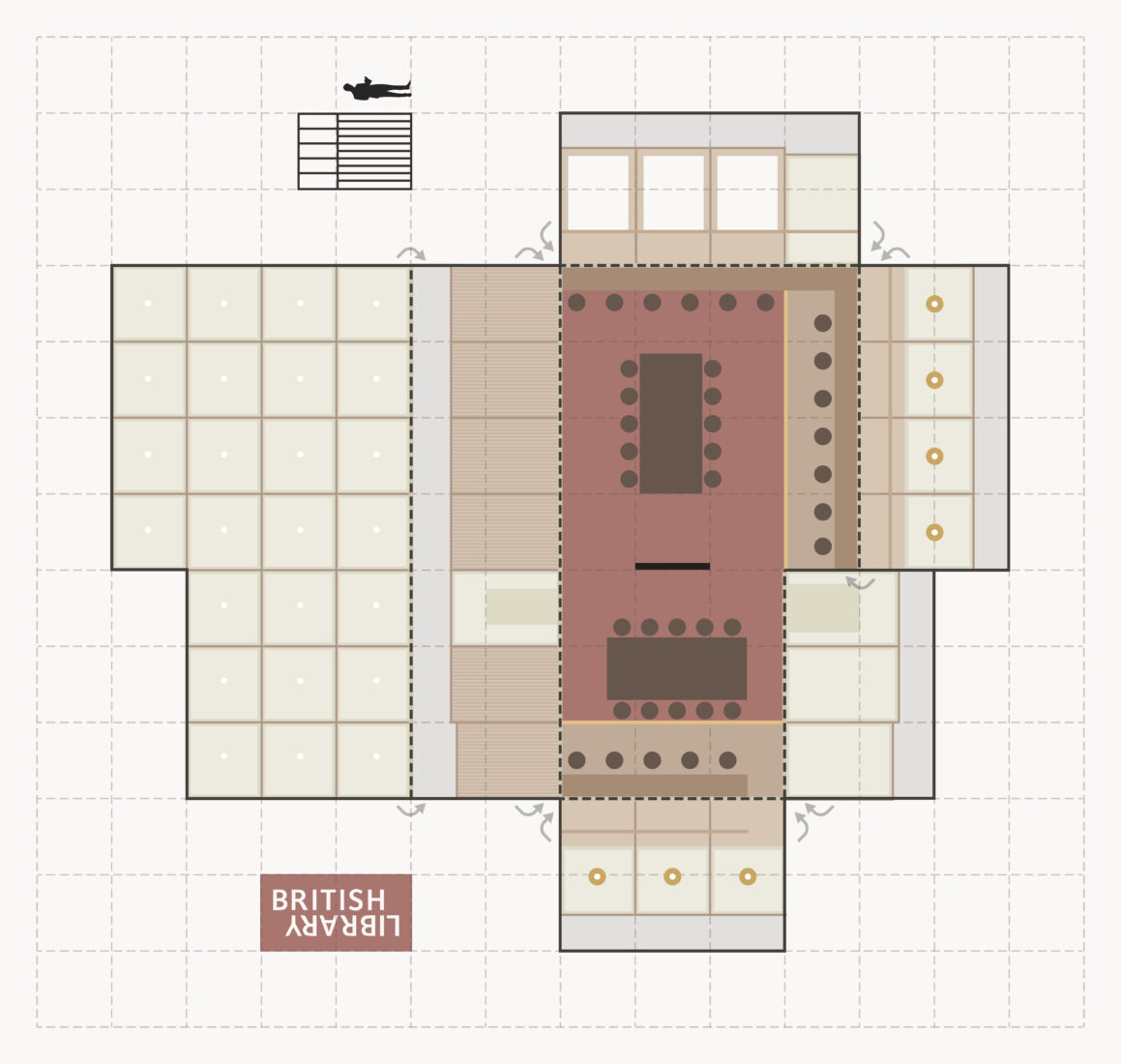 British Library members room completed by White Red Architects