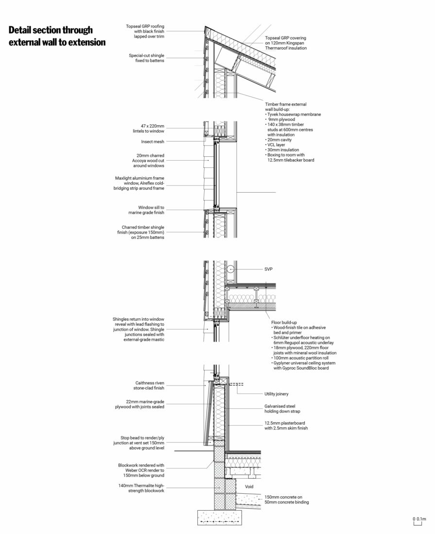 Sea and sandstone: Shingle House by Flower Michelin Architects