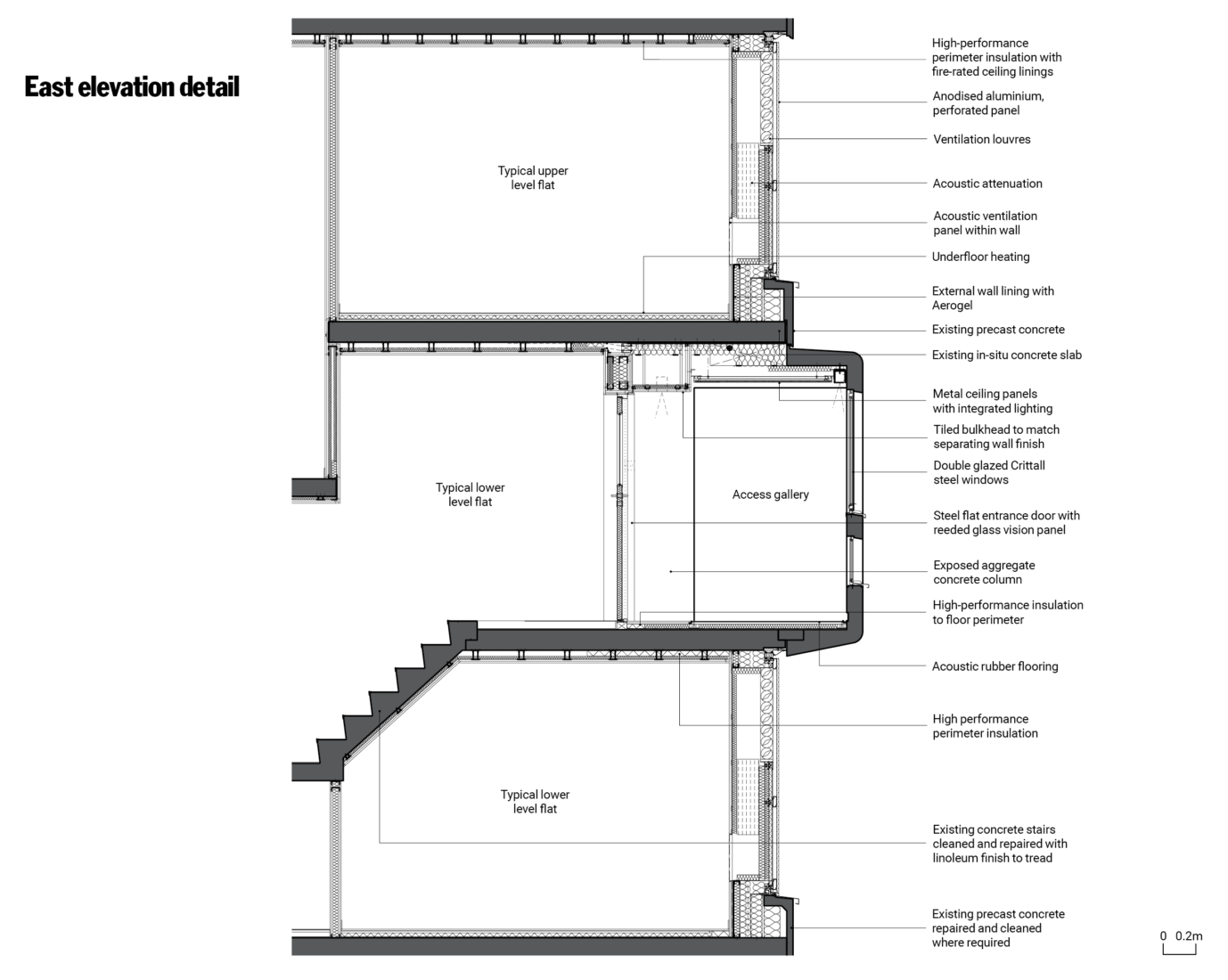 Brutal refurbishment: Studio Egret West upgrades Balfron Tower