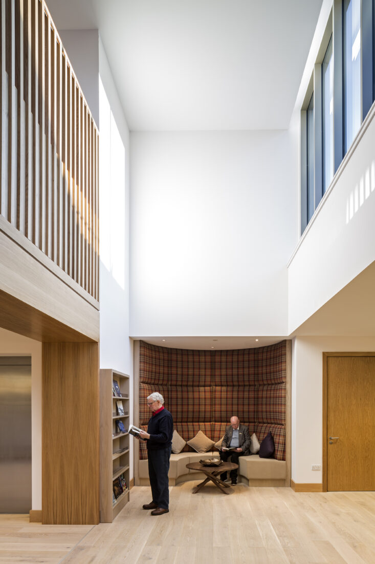 Ryder Architecture completes blue slate hospice in Glasgow