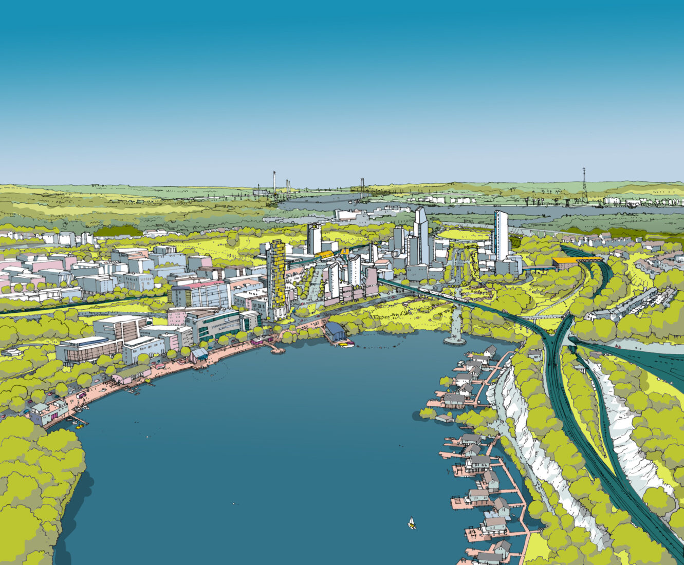 Competition: Ebbsfleet Central masterplan