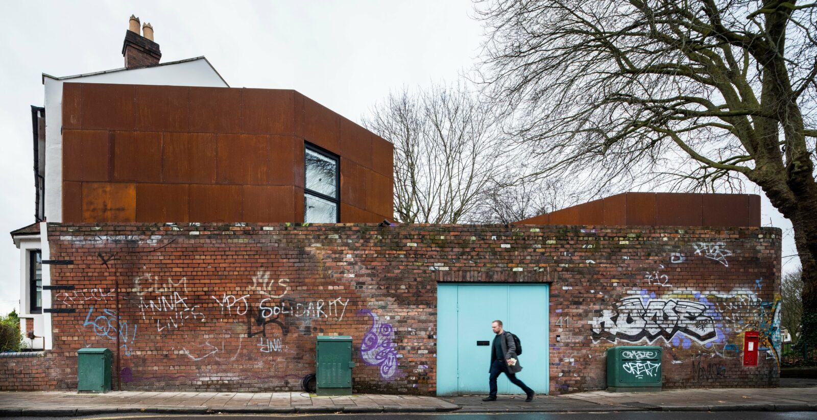 A welcome neighbour: Barefoot Architects’ Cor-ten-clad Bristol house