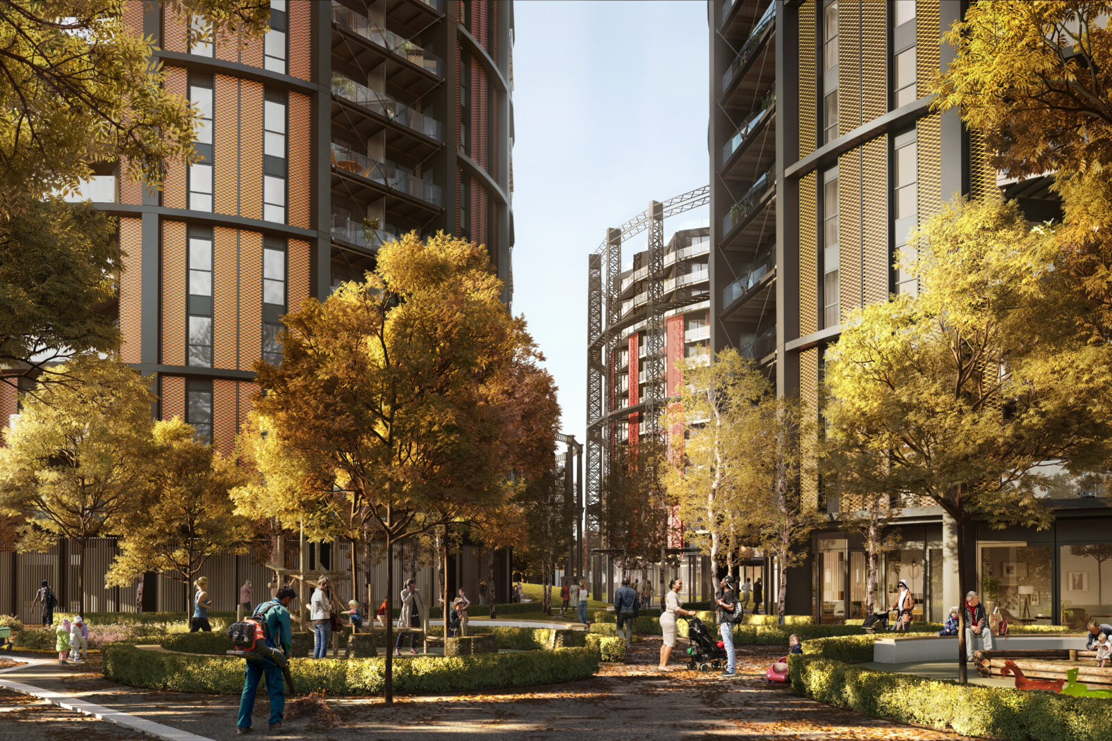 RSHP wins approval for controversial gasholder development