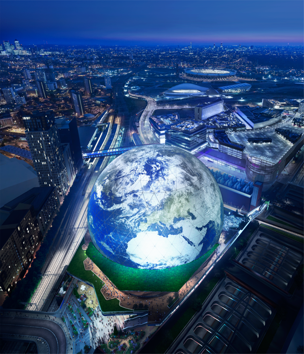 No planning decision on Populous’s giant Sphere this year