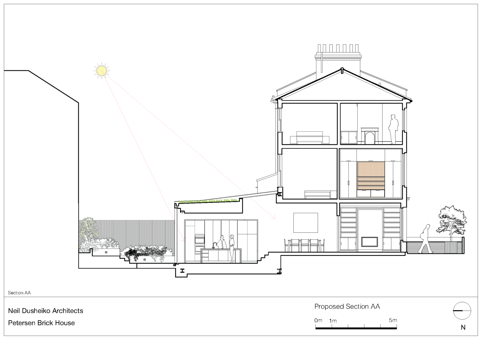 Remodelling and extension of end-of-terrace house completed by Neil ...
