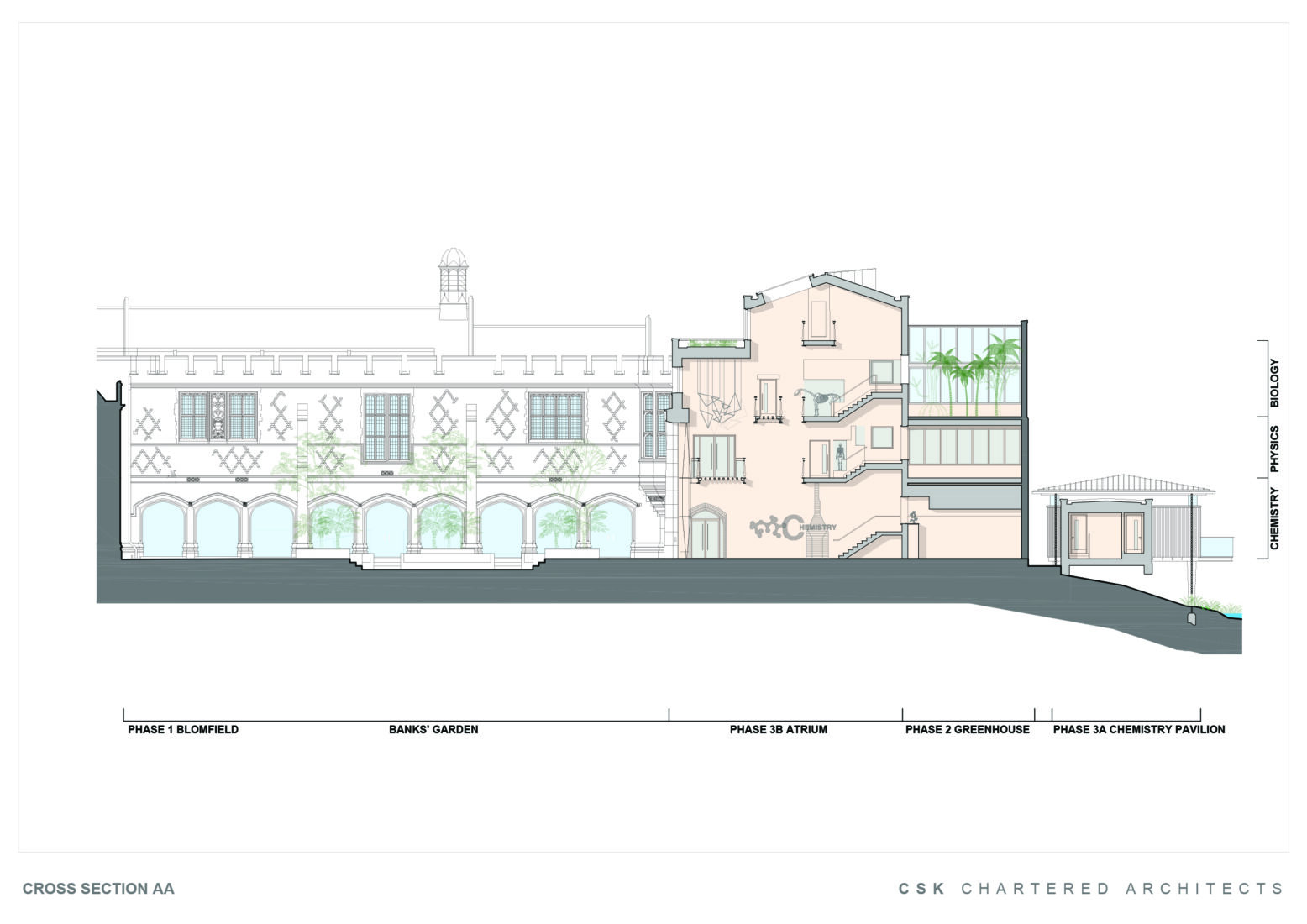 Eton College science faculty reworked by CSK Architects