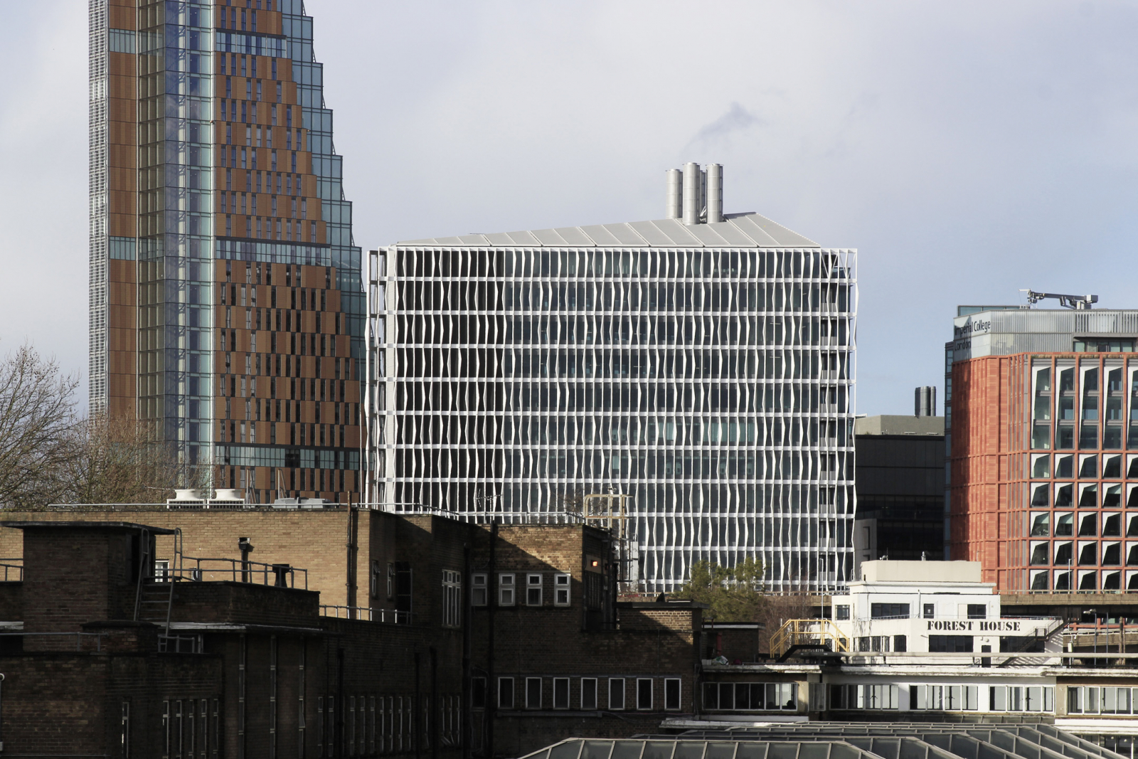 Allies and Morrison completes 13-storey research hub for Imperial ...