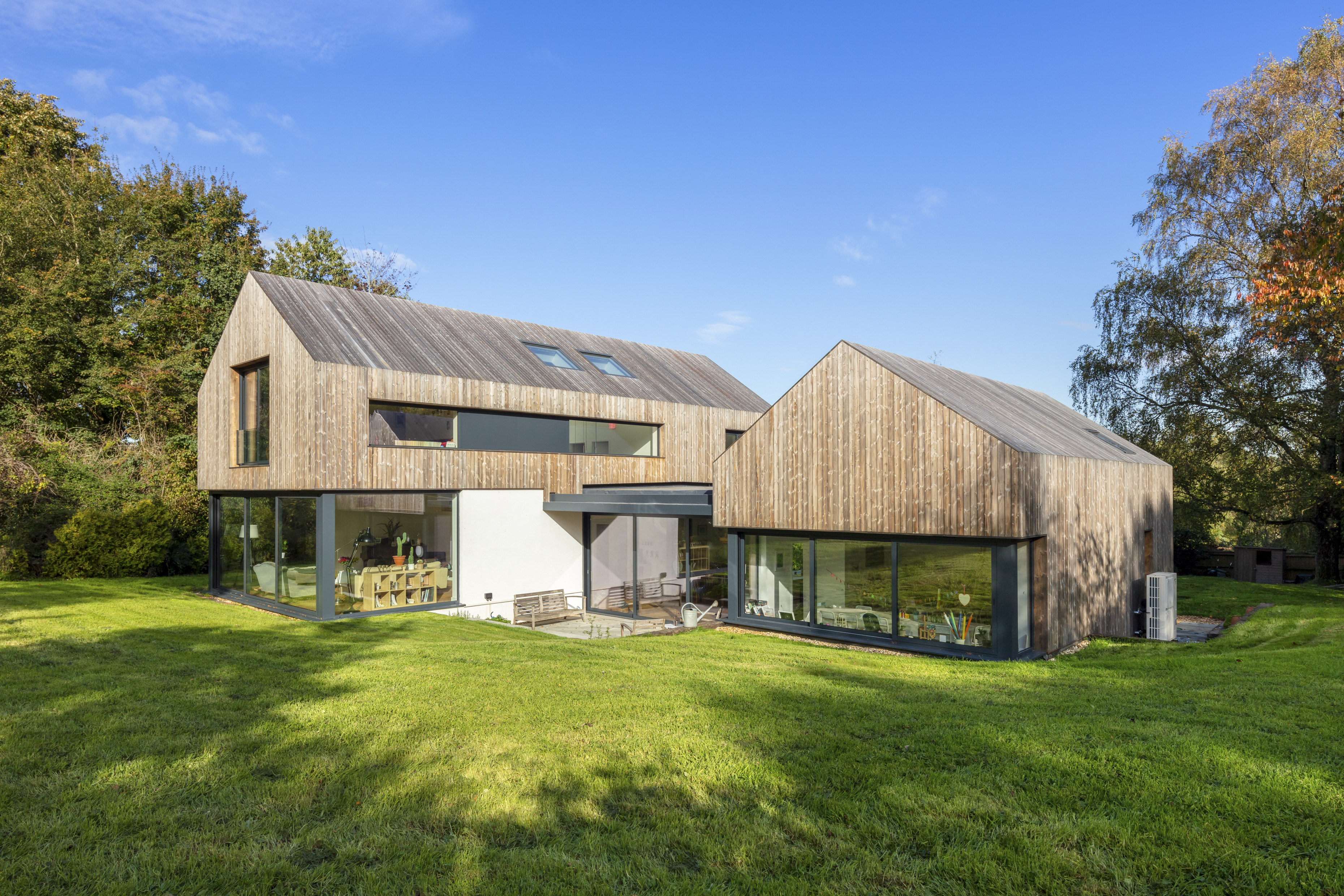 Snug Architects completes timber-clad house in Hampshire
