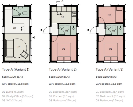 Morris+Company reveals modular housing system for Argentinian start-up