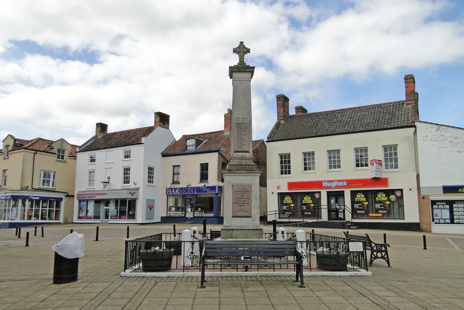 Swaffham town centre, Norfolk