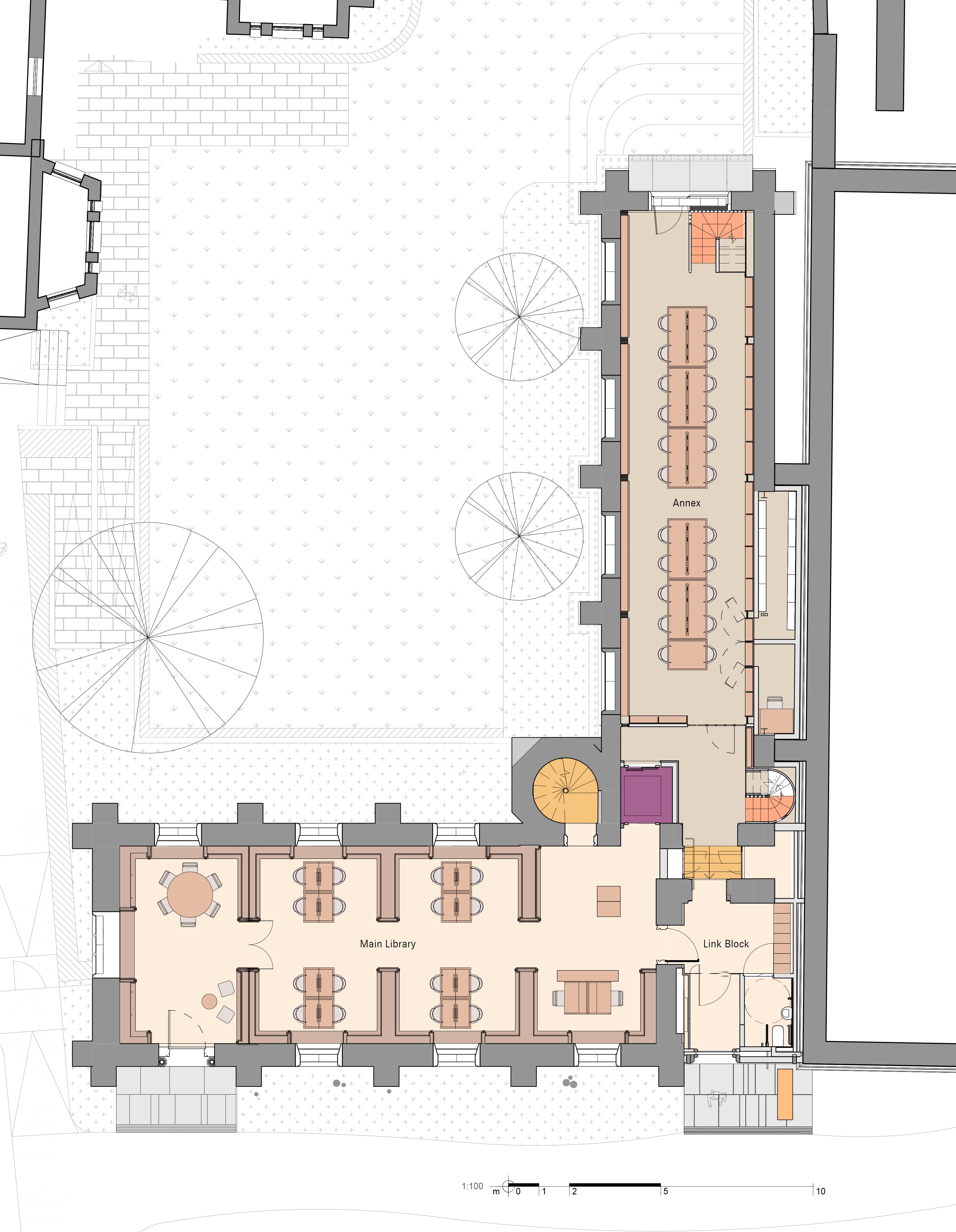 Nex nets approval for contest-winning Exeter College Oxford library refurb