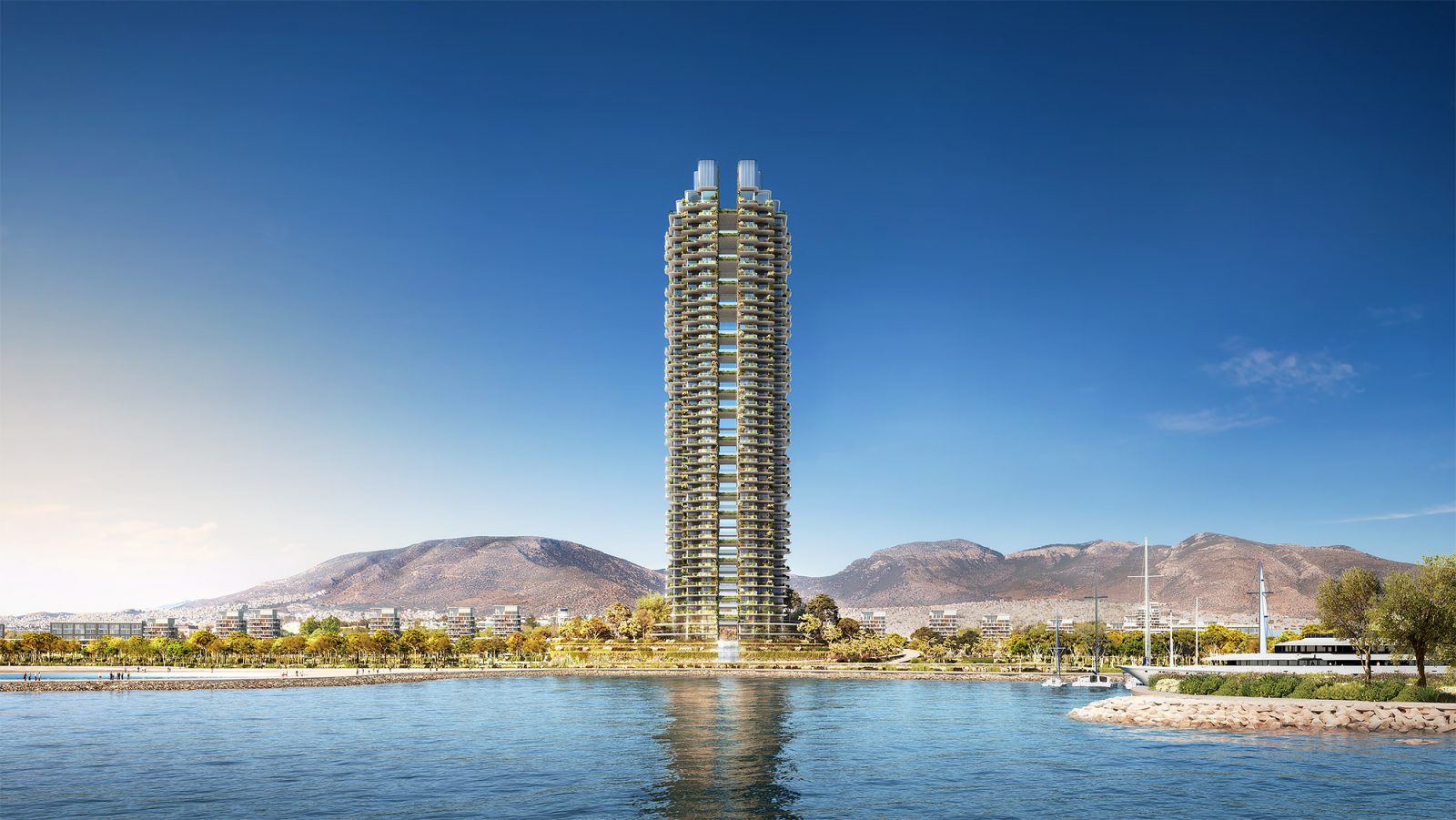 Foster + Partners reveals plans for Greece’s tallest building