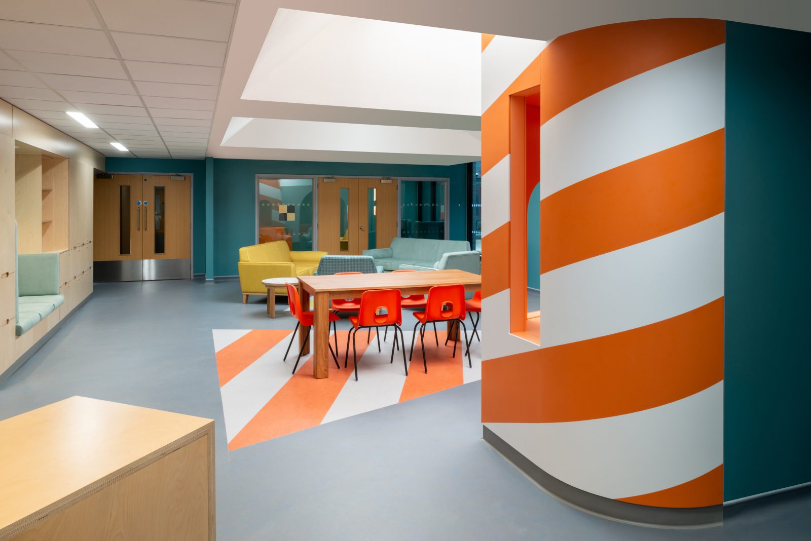 Projects Office completes colourful mental health unit in Edinburgh