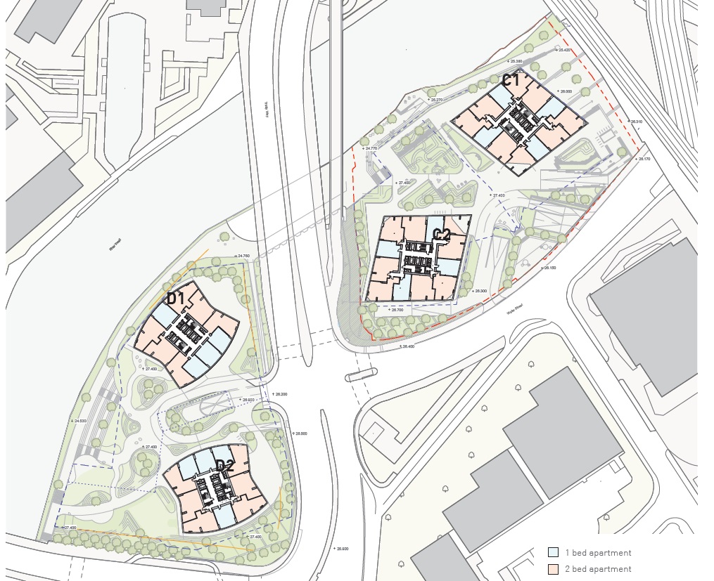 SimpsonHaugh skyscrapers with no affordable housing approved