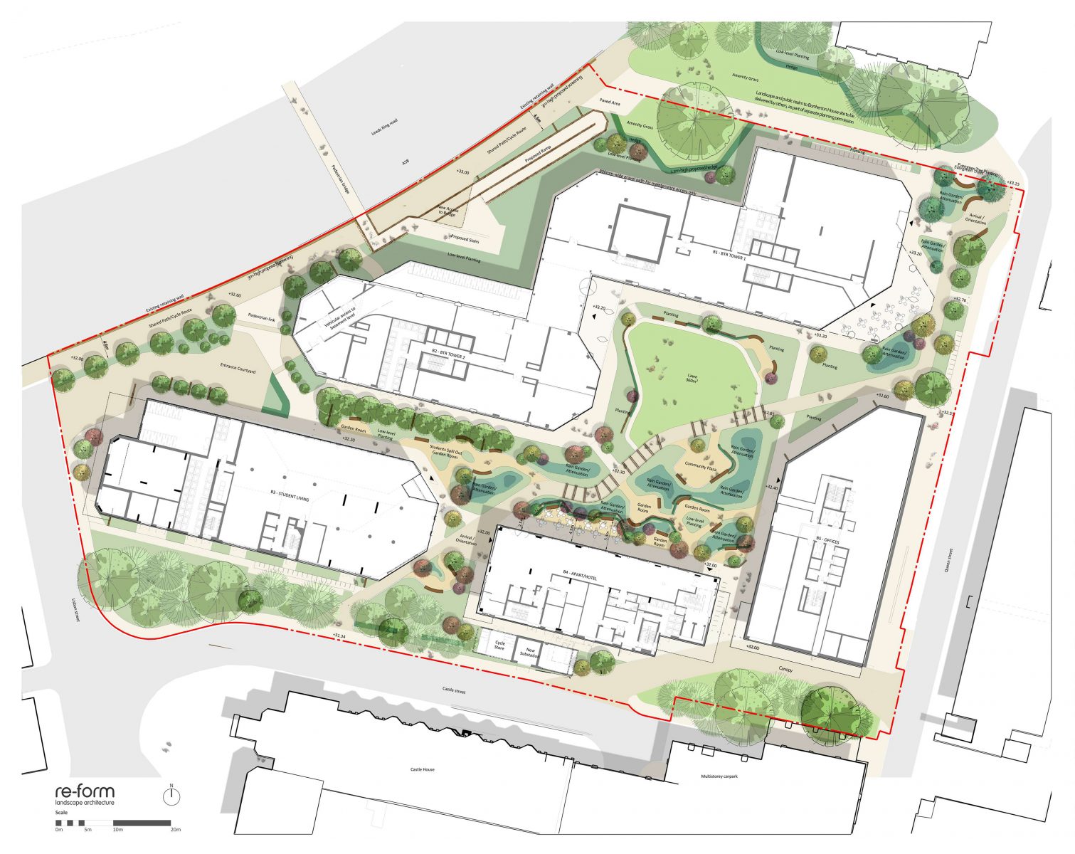 DLA wins approval for towers on long-vacant Leeds International Pool site