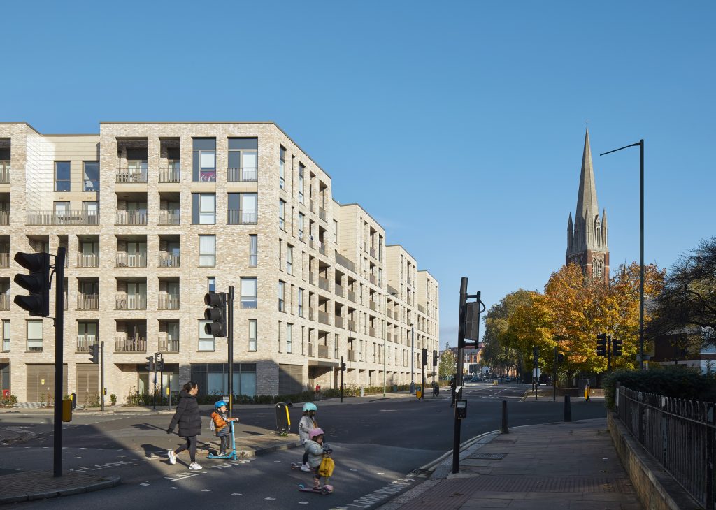 High density, low rise: Unity Place housing in South Kilburn