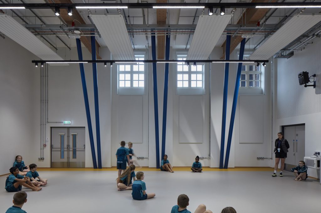 Rugby Radio Station transformed into school by van Heyningen and Haward