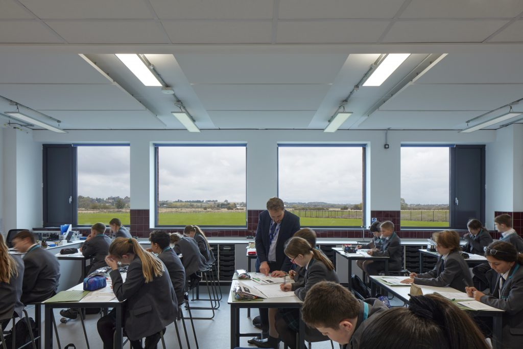 Rugby Radio Station transformed into school by van Heyningen and Haward