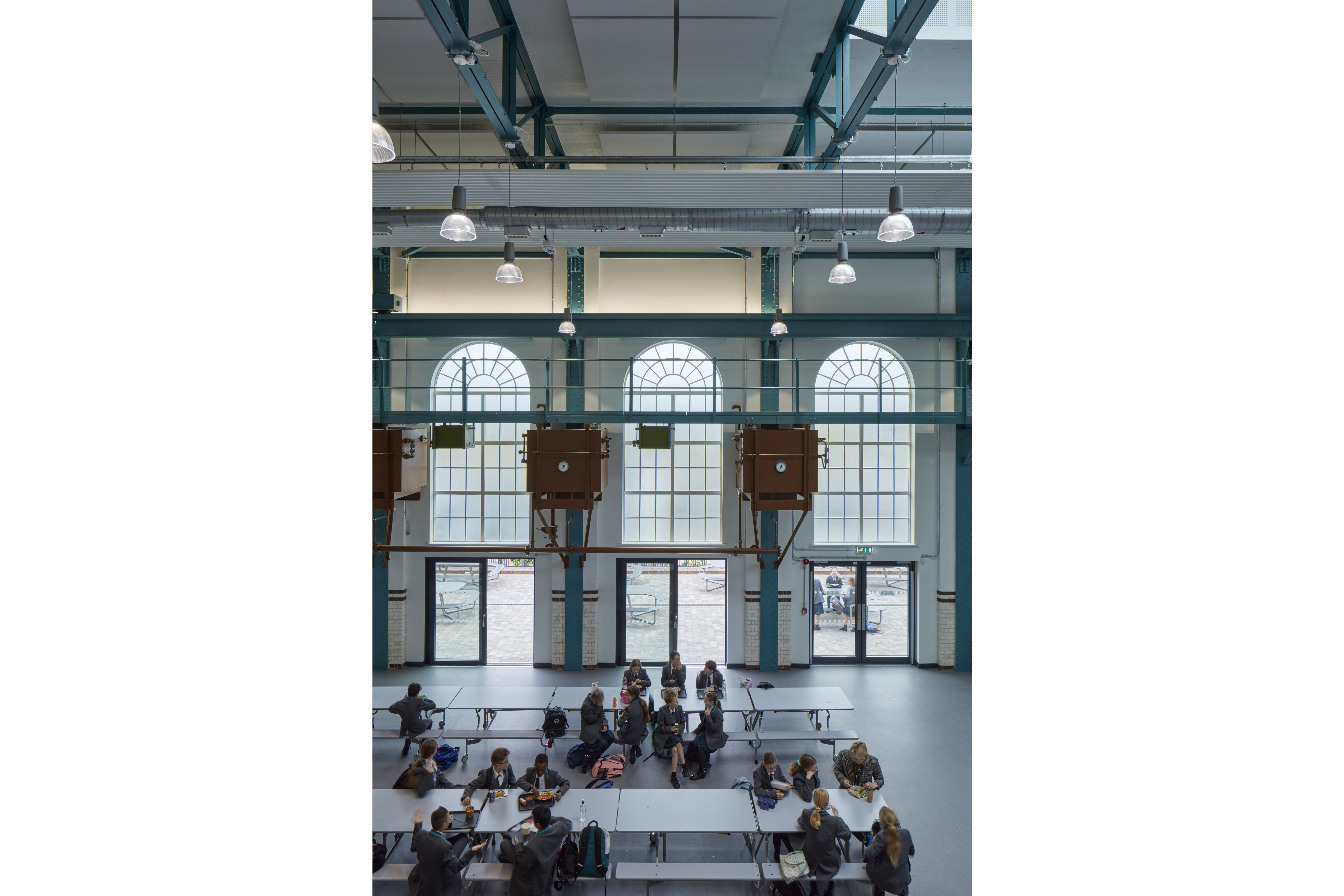 Rugby Radio Station transformed into school by van Heyningen and Haward