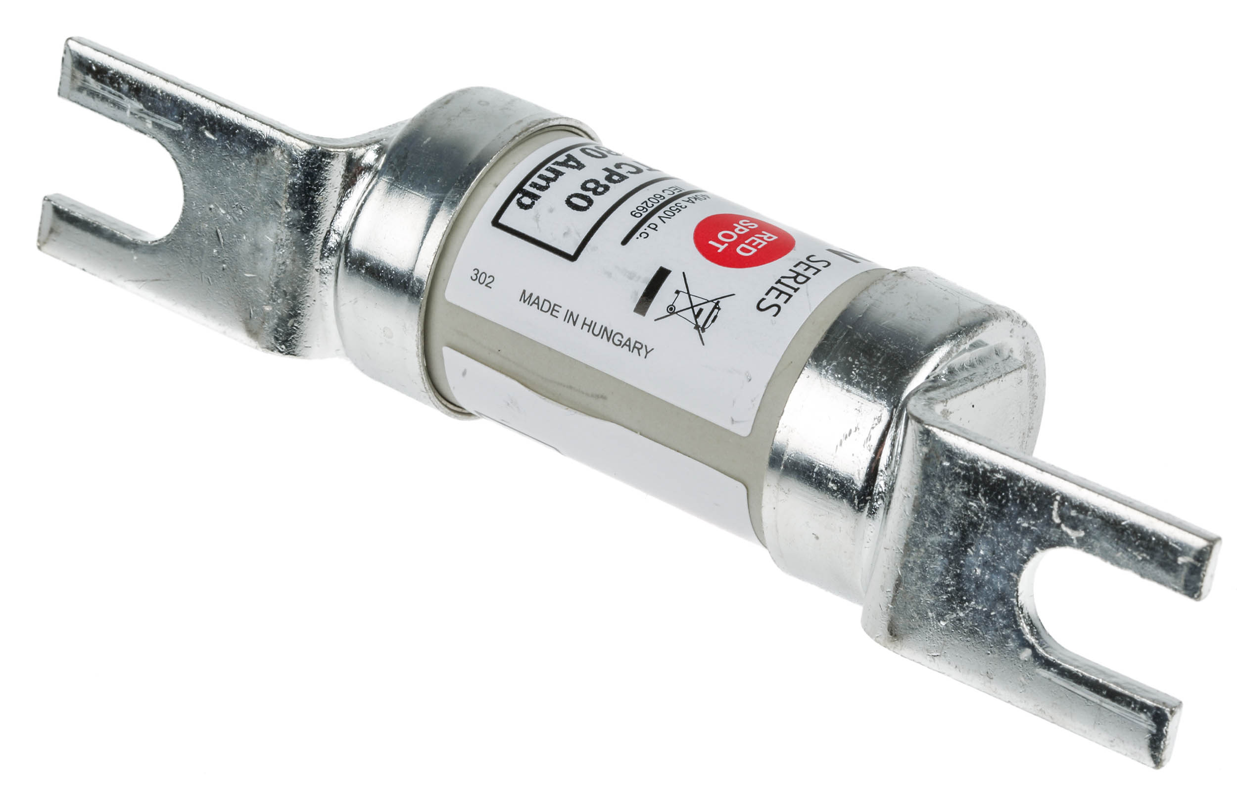 Eaton 80A British Standard Fuse, A4, 660V Ac, 93.7mm | TCP80 ...