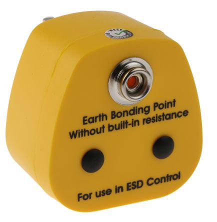 RS Pro ESD Earth Bonding Plug With 10 Mm Stud | 392-157 | ET13819080 ...