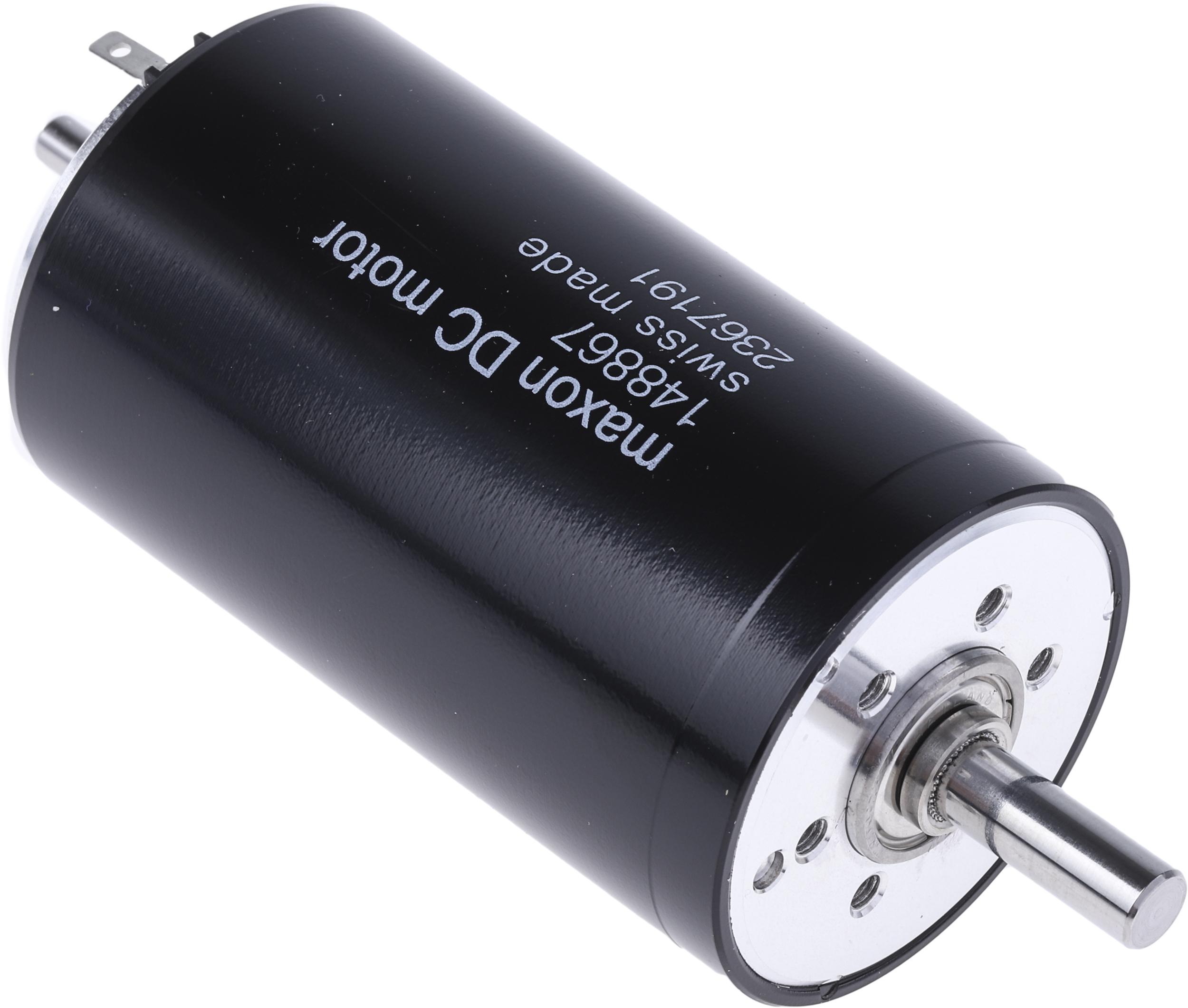 Maxon Brushed DC Motor, 150 W, 24 V dc, 170 mNm, 7580 rpm, 6mm Shaft ...