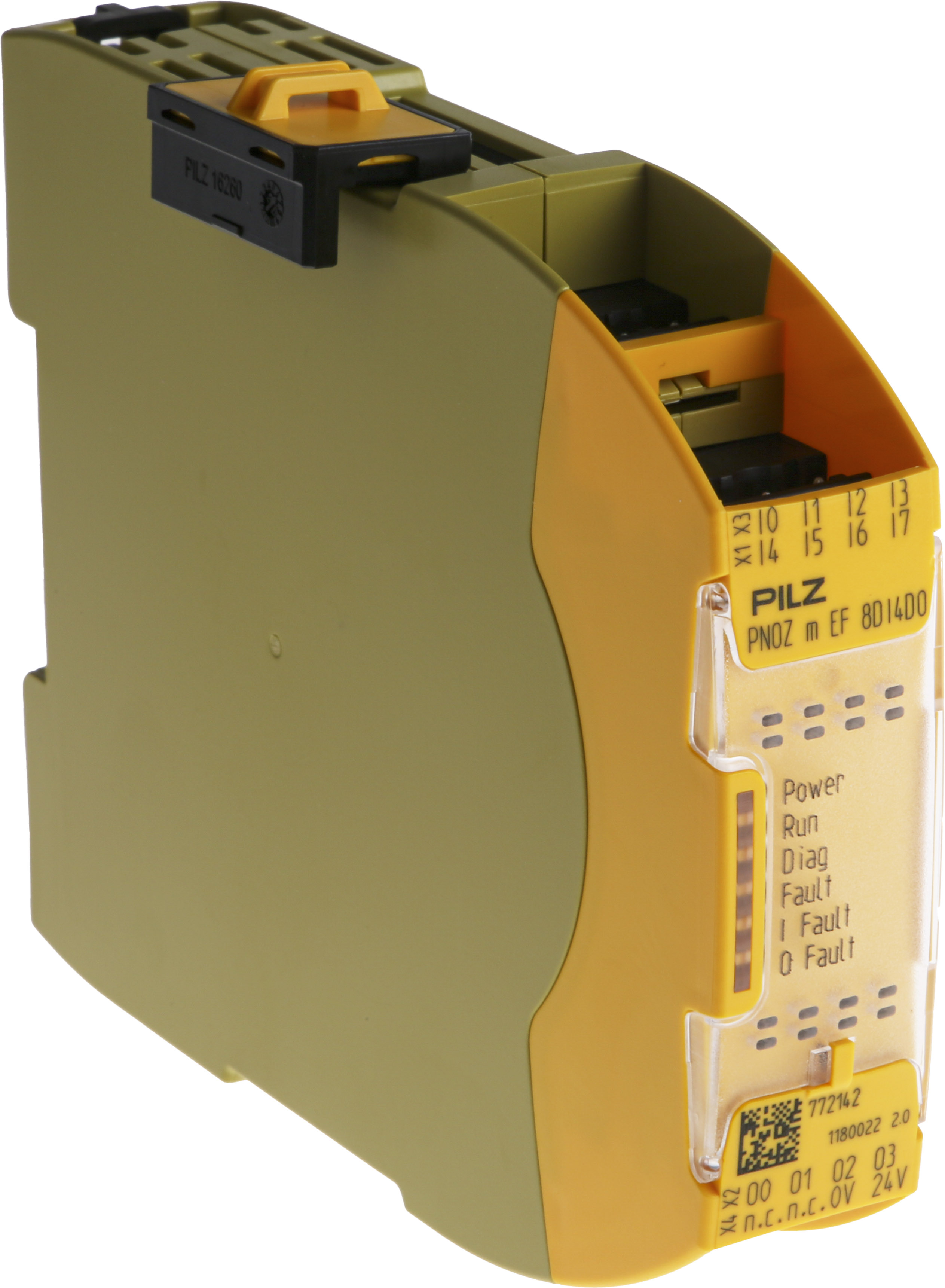 PNOZmulti 2 PNOZ M EF Input/Output Module, 8 Inputs, 4 Outputs, 24 V Dc ...