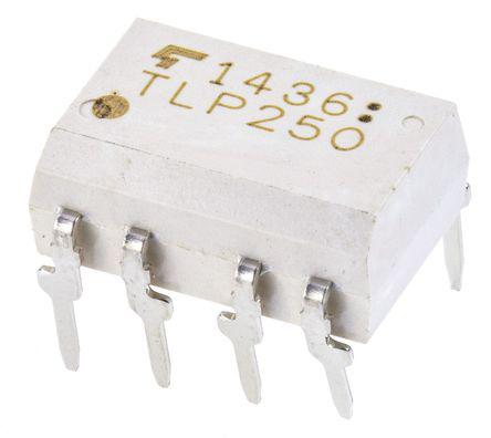 Toshiba TLP250(LF1,F) DC Input Optocoupler, Surface Mount, 8-Pin SMD ...
