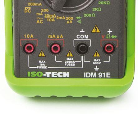 ET14138941 | RS_699-1533 | ISO-TECH IDM91E Handheld Digital Multimeter ...