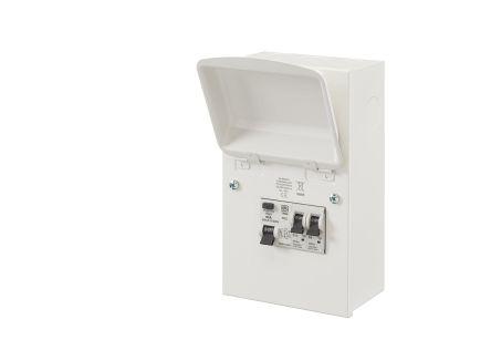 MK Electric 4 Way Metal Consumer Unit, 63A, IP2XC | K6550sMET ...