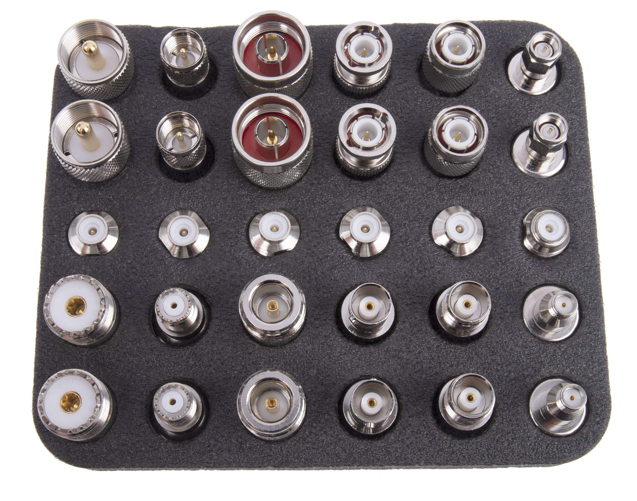 RS Pro RF Connector Kit RF Coaxial Inter Series Adapter Kit | 546-2920 ...